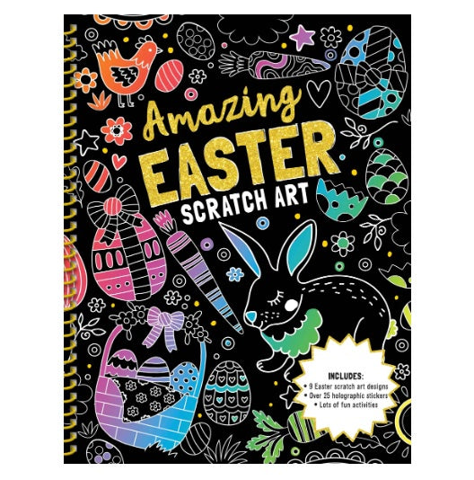 Activity Book | Amazing Easter Scratch Art – Frankie St.