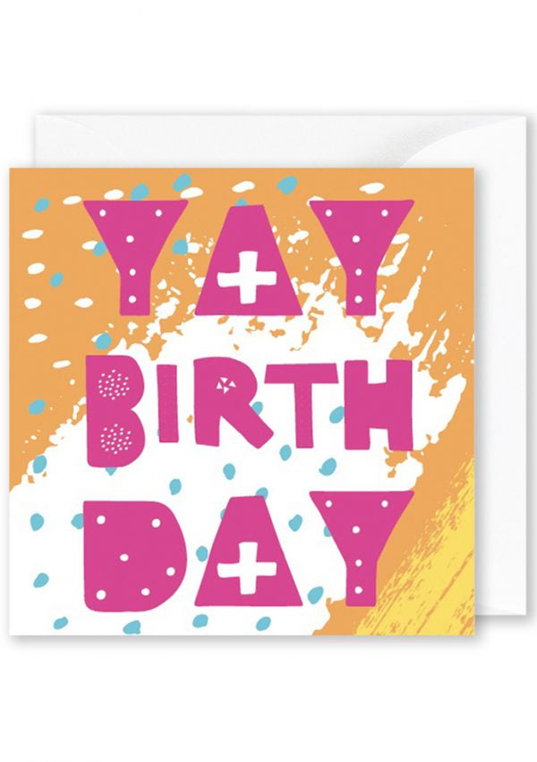 Card Square | Yay Birthday – Frankie St.